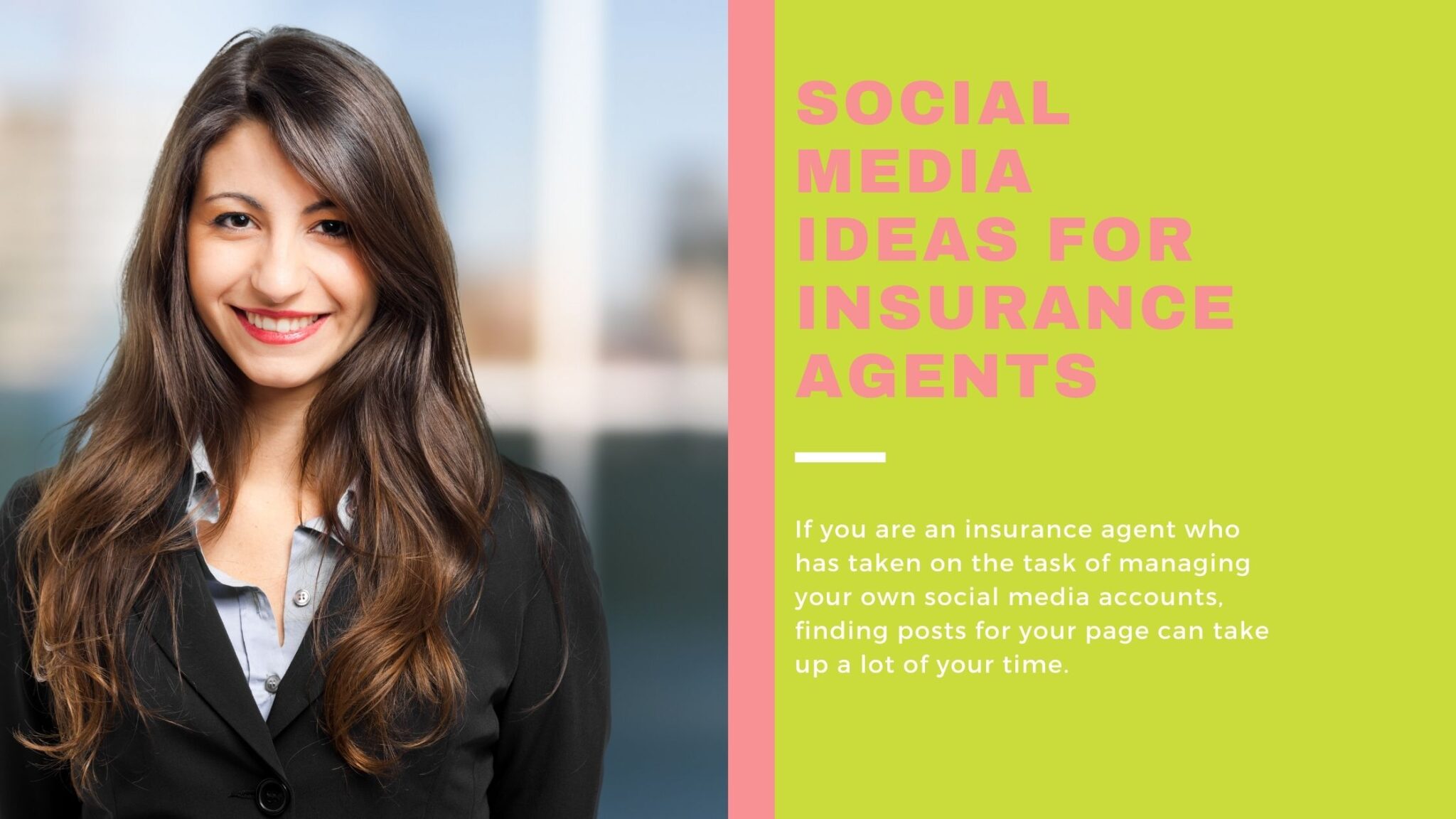Social Media Ideas for Insurance Agents - Badass Web Goddess